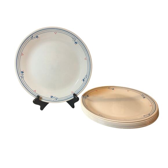 Corelle | Dining | Vintage 8 Corelle Plates Country Violet Pattern ...